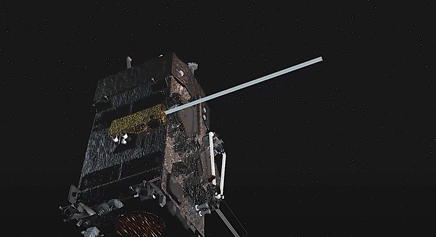 Assembling Large Infrastructures in Space using Intelligent Robots